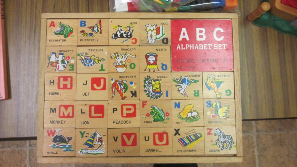 School Owned Supplies - Alphabet - Christ Lutheran Learning Center